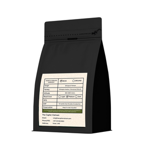 The Caphe Vietnam Roasted Blend Premium Whole Beans Coffee - 500 G | E